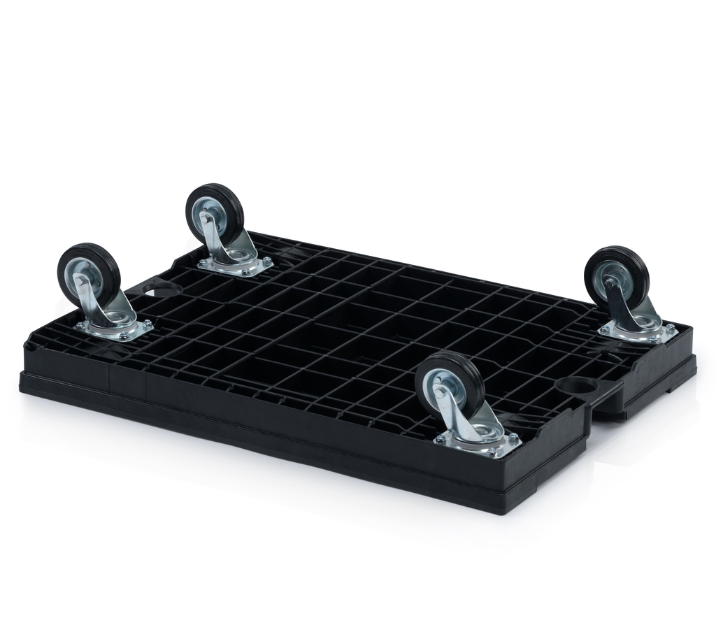ESD Transportroller 80x60 4 lenkbare Rollen